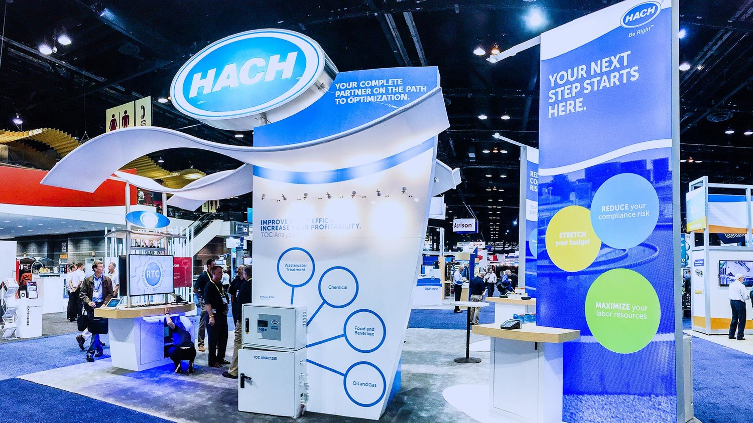 Core Brand Tradeshow Booth Design — Bonfire Effect — A Colorado ...